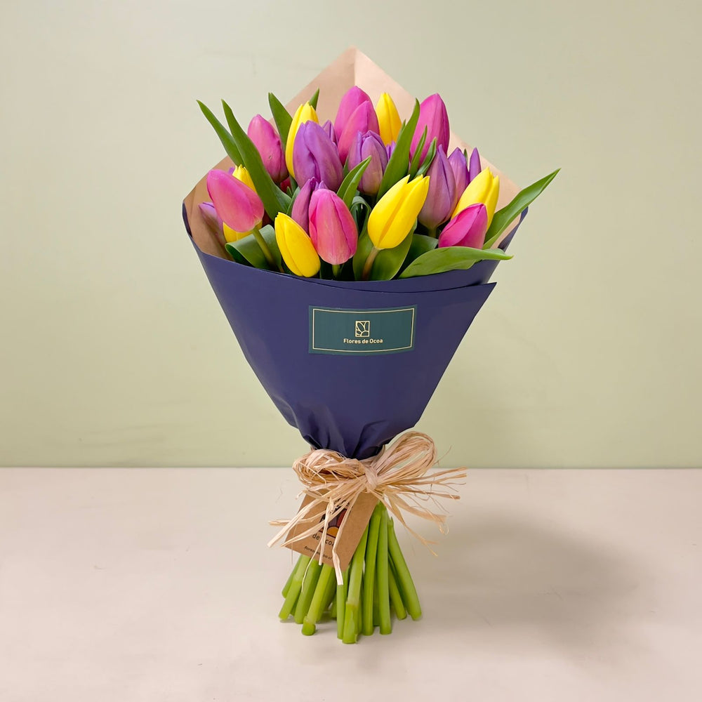 Ramo 30 Tulipanes | Despacho RM | Flores de ocoa