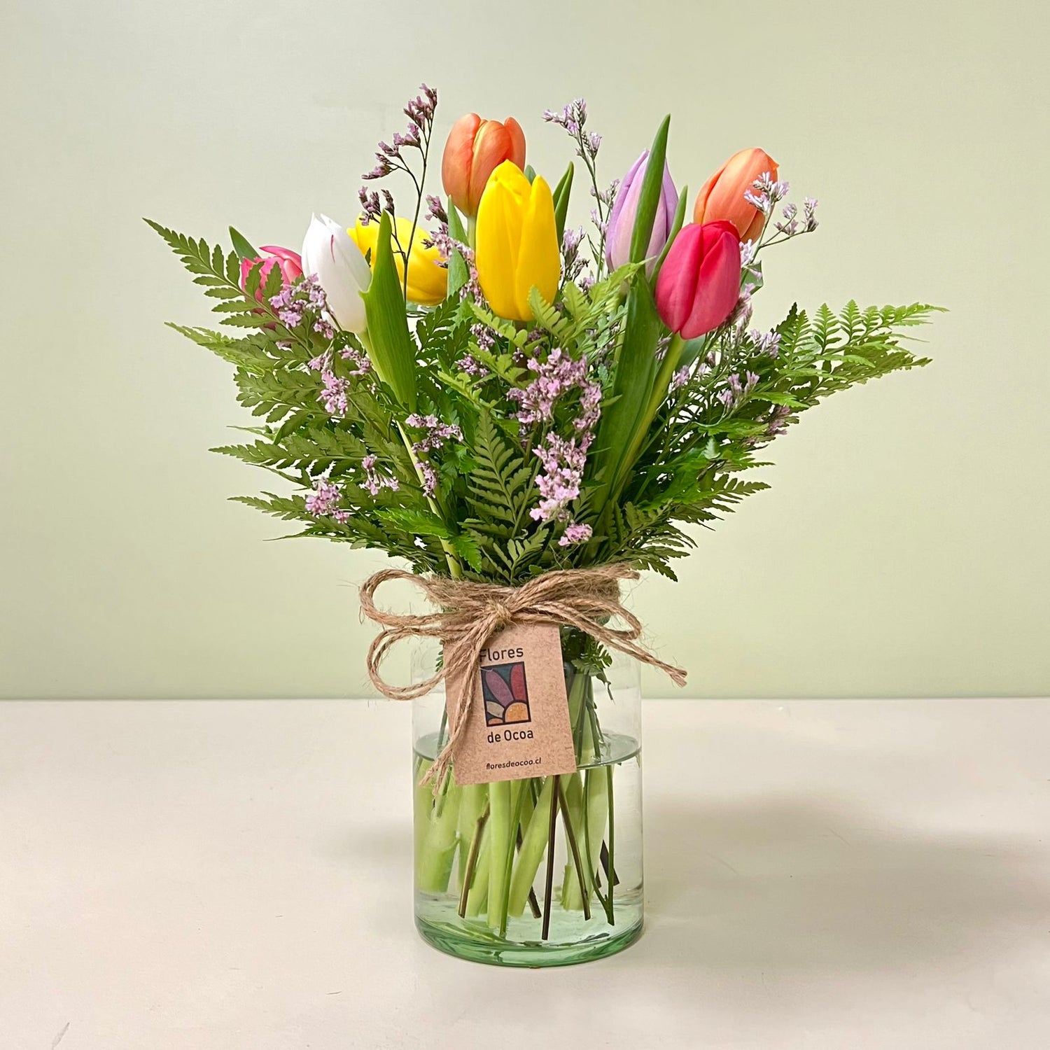 Arreglos Florales en Florero | Despacho RM | Flores de ocoa