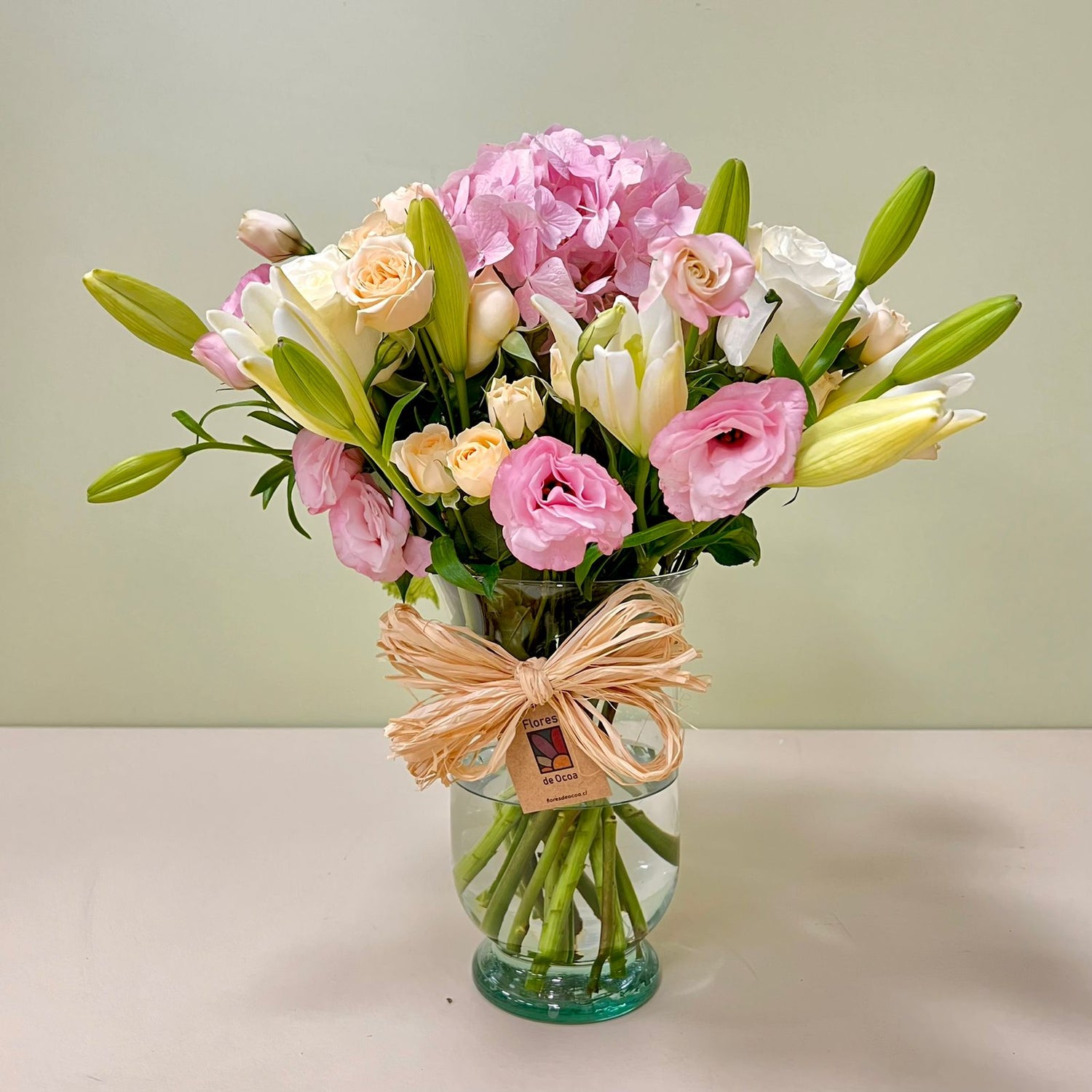 Arreglos Florales en Florero | Despacho RM | Flores de ocoa