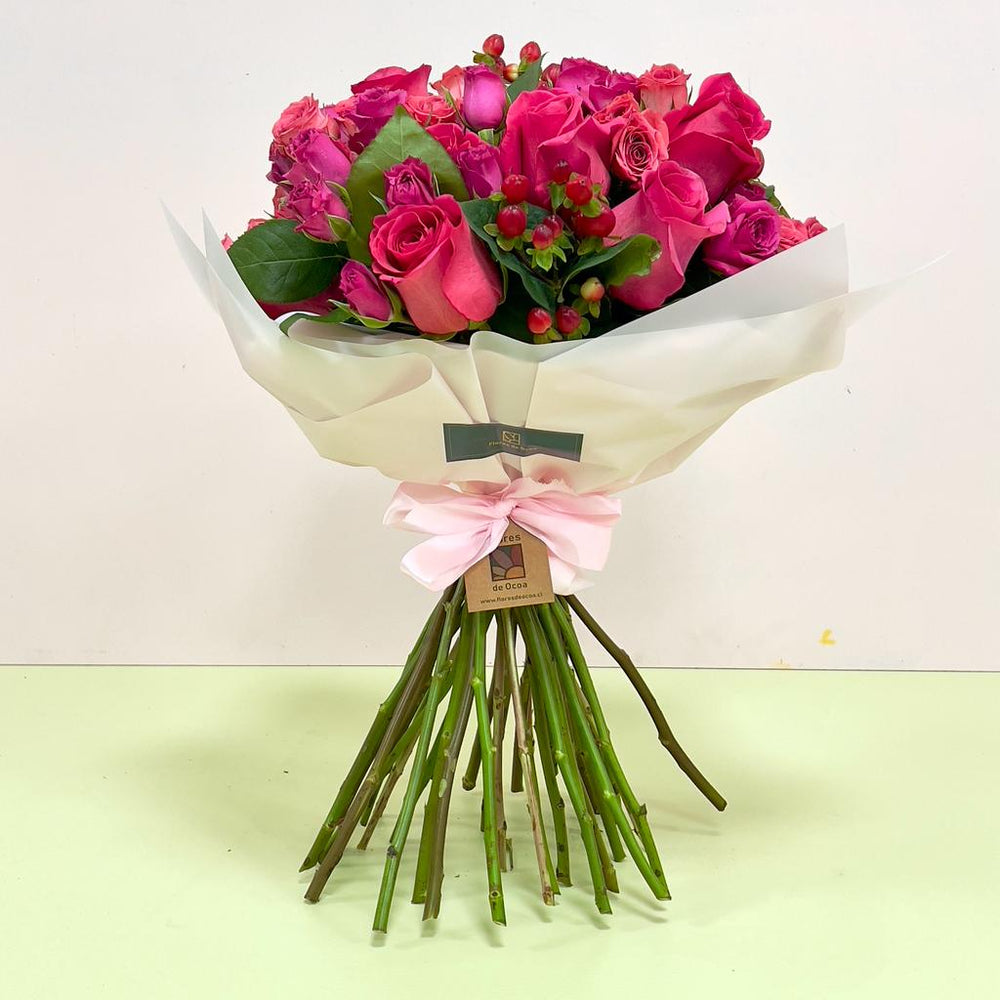 Ramo de Rosas & Mini Rosas Pink | Flores de ocoa