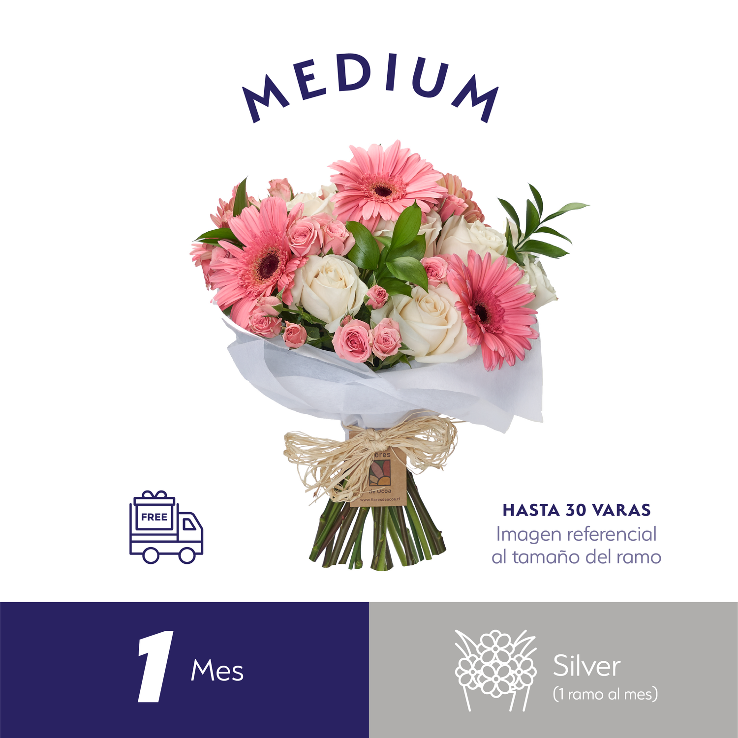 Suscripciones Florales | Despacho RM | Flores de ocoa